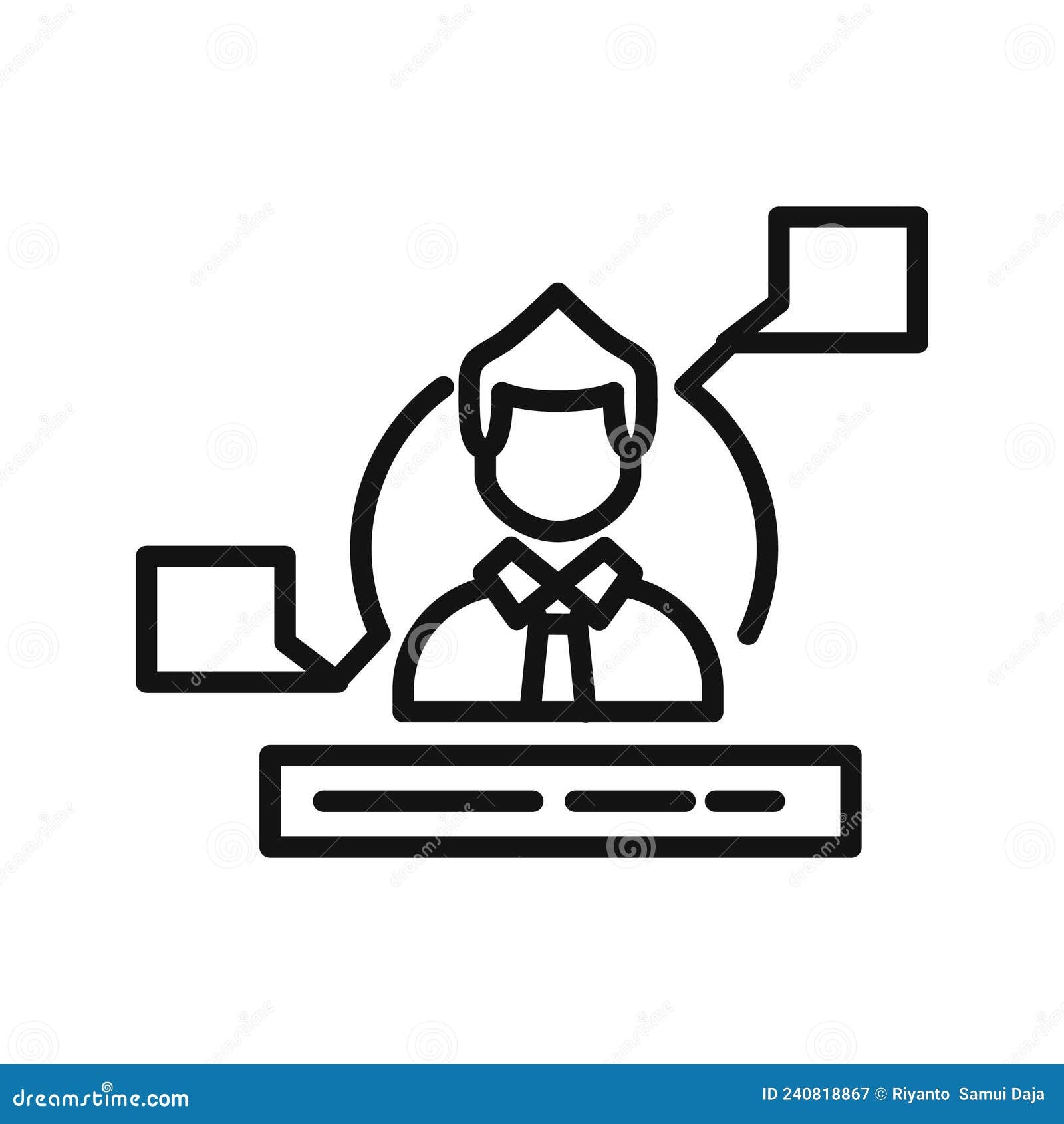 Personal Features Icon Illustration Design Stock Vector - Illustration ...