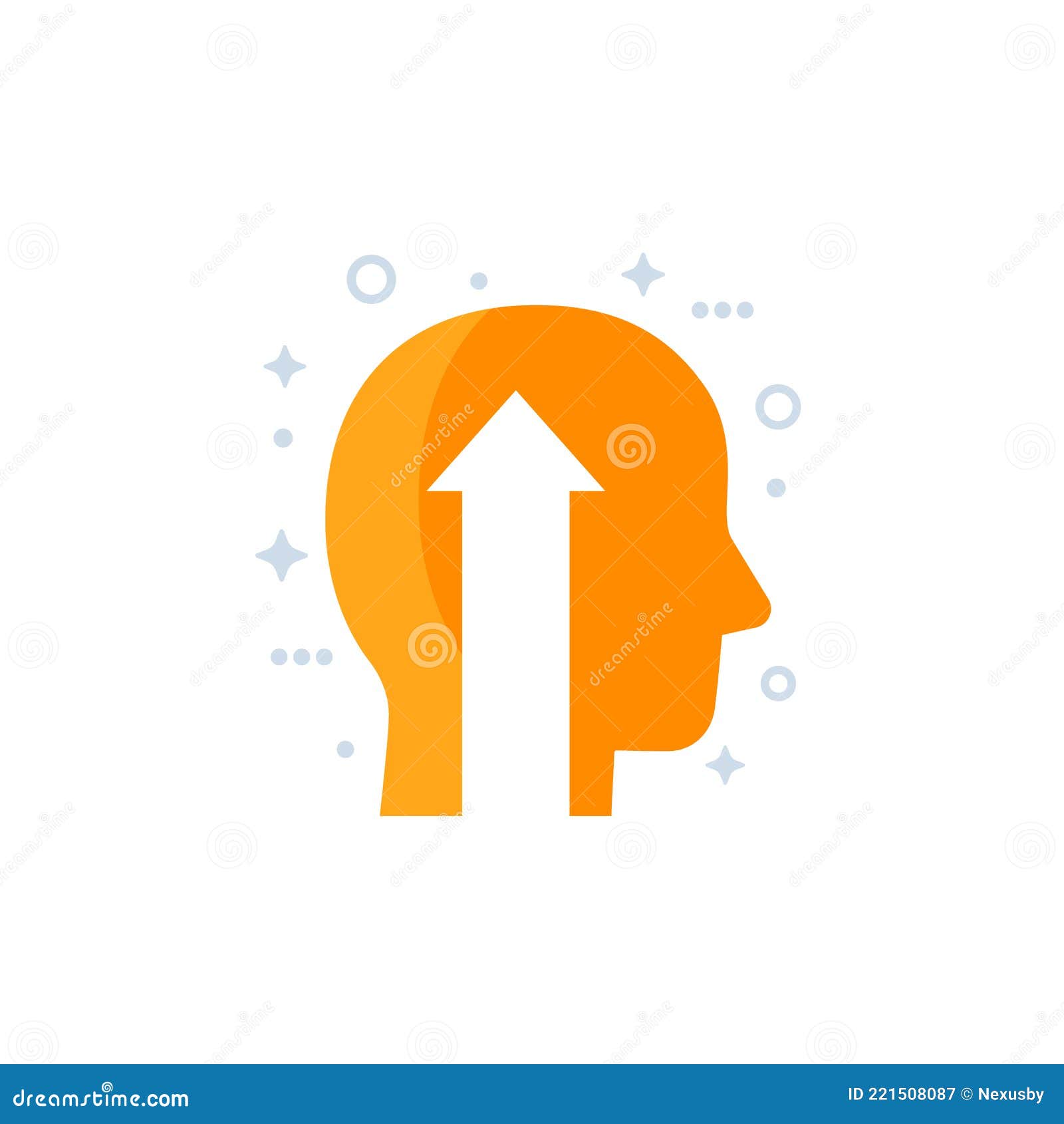 Personal Growth and Development Icon Stock Vector - Illustration of ...
