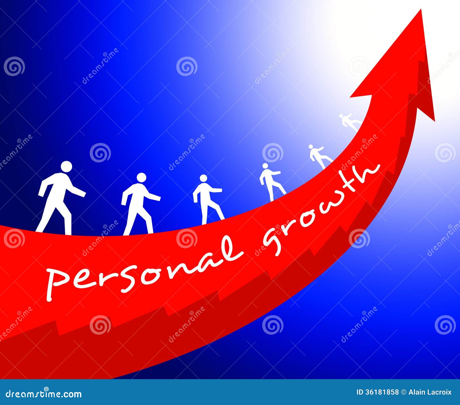 Personal Growth Infographics. Element Of Chart, Graph, Diagram With 2 ...