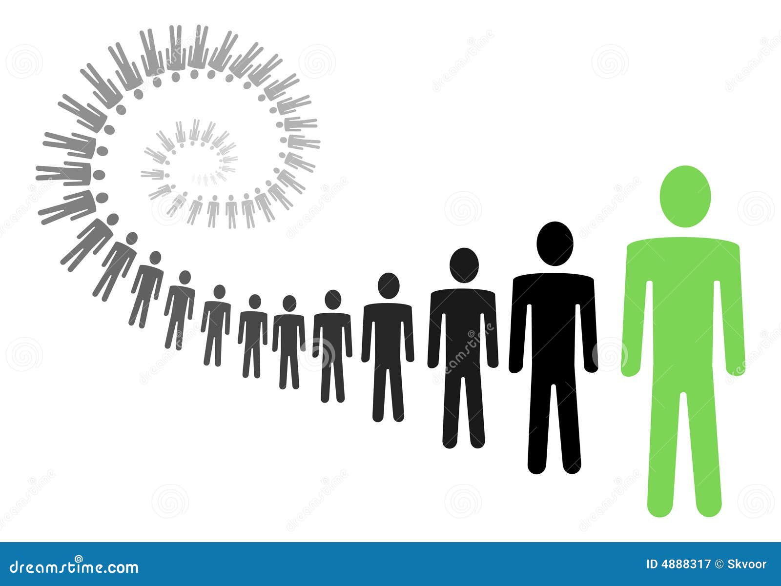 Personal Growth Illustration Stock Vector - Illustration of knowledge ...