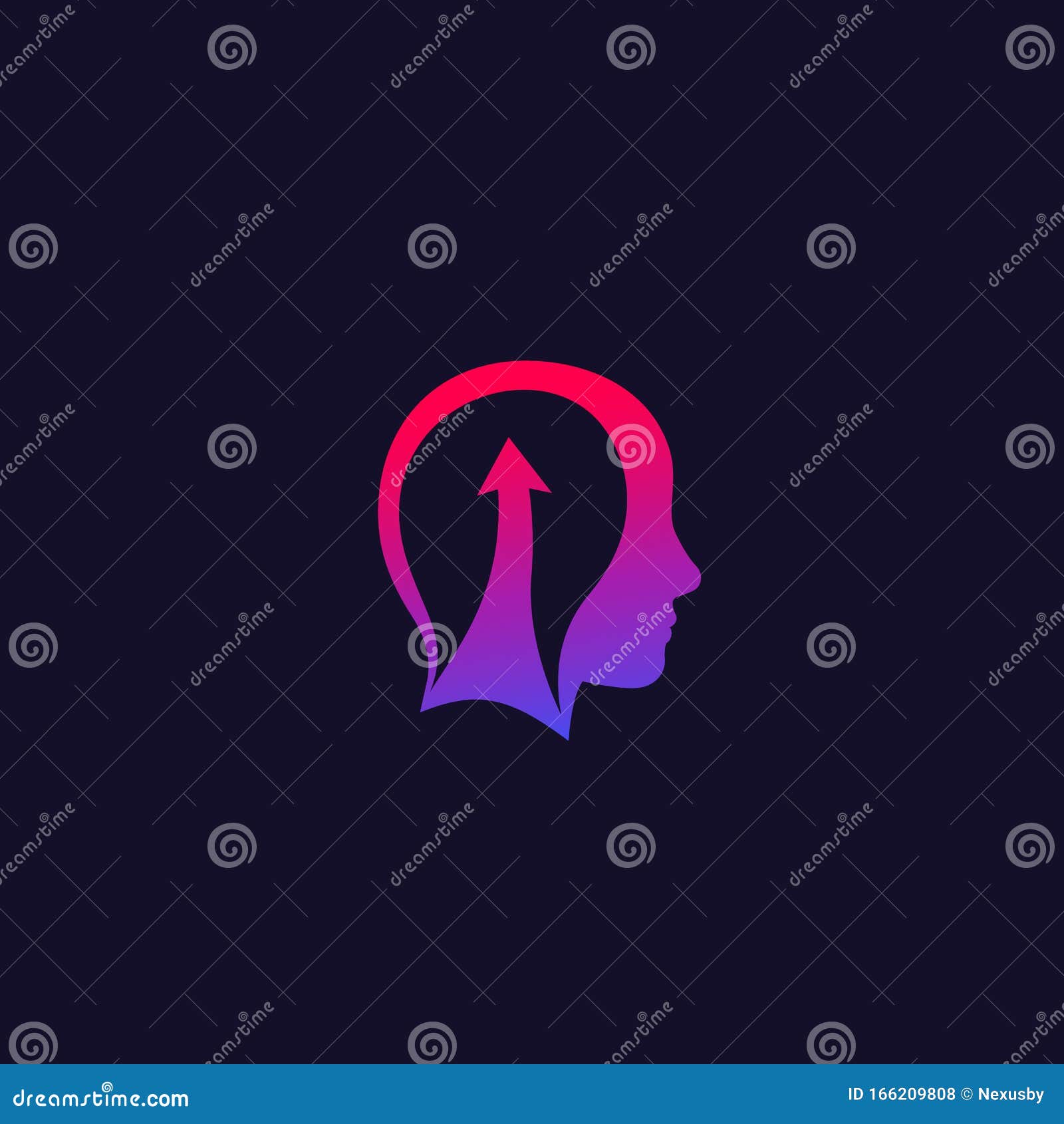 Personal Growth, Self Development Vector Logo Stock Vector ... Personal Growth, Self Development Vector Logo Stock Vector ...