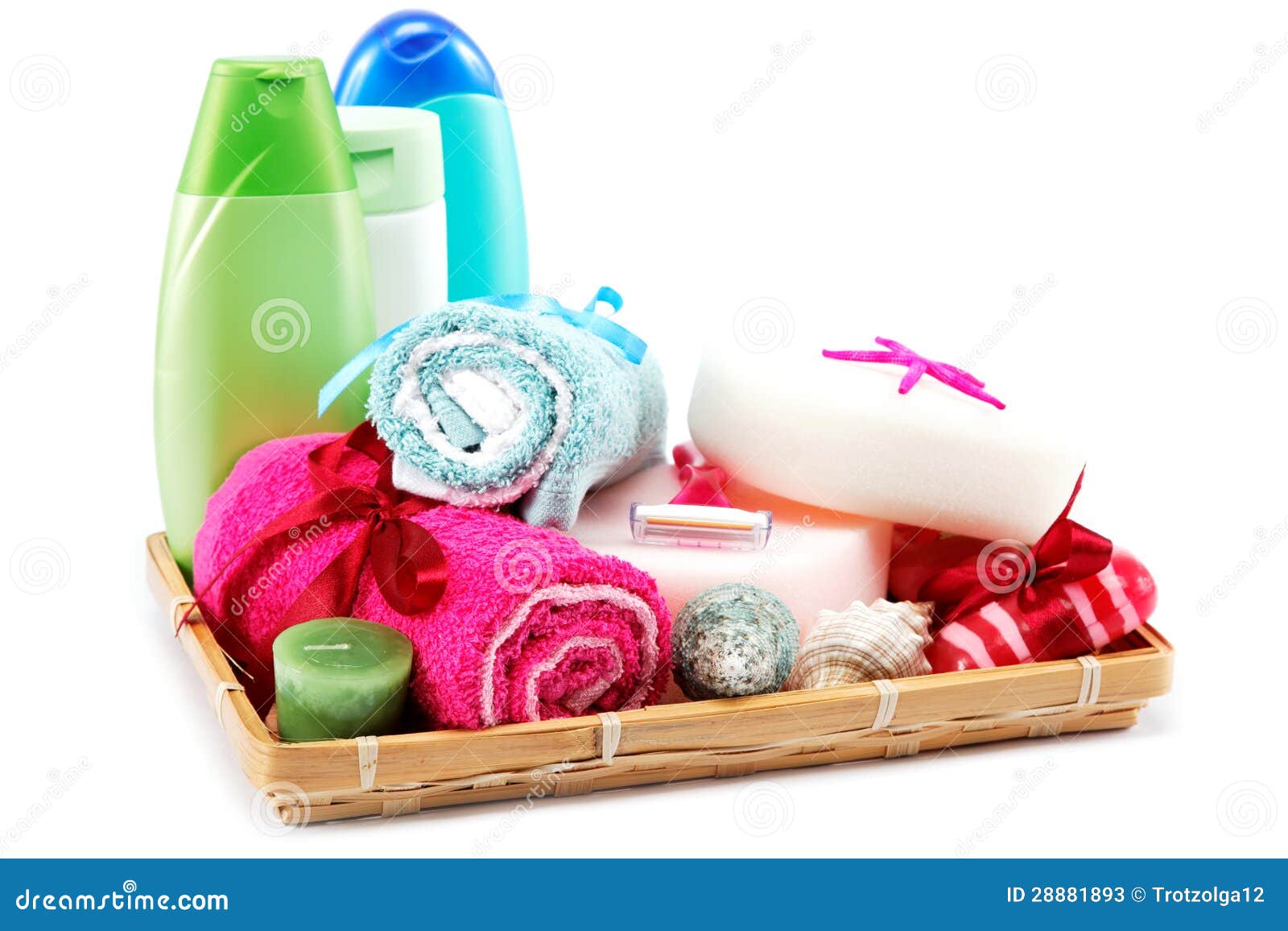 Personal Hygiene Items. Accessories for Sauna or Spa. Stock Image ...