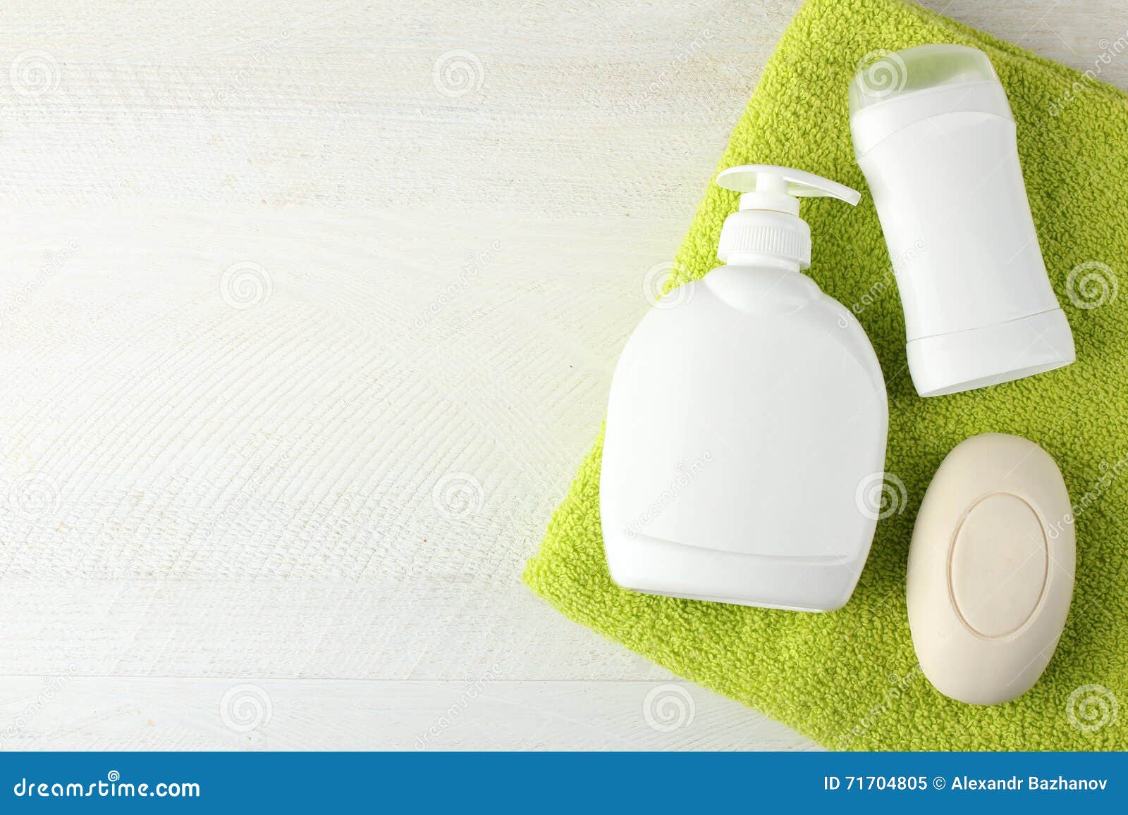 Personal hygiene products stock image. Image of horizontal - 71704805