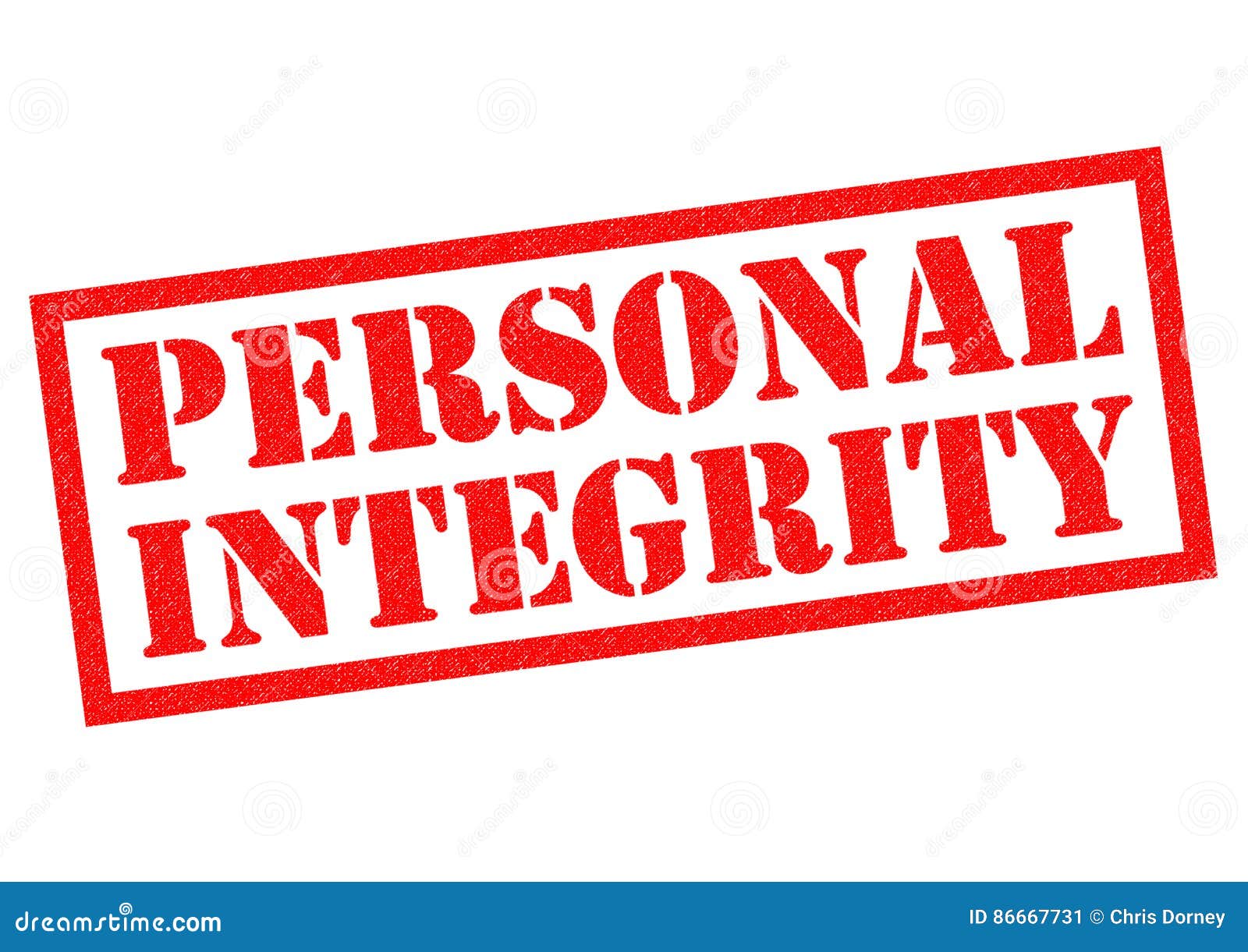 PERSONAL INTEGRITY stock illustration. Illustration of button - 86667731