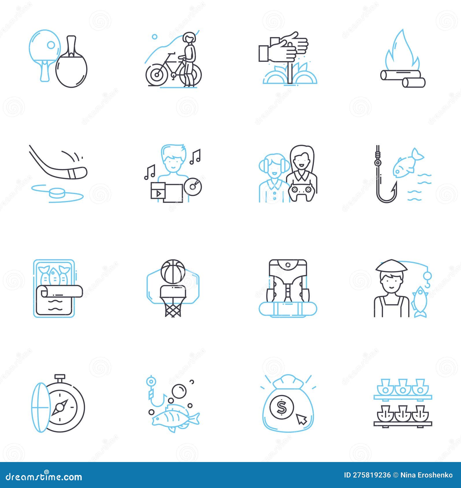 Personal Intelligence Linear Icons Set. Self-awareness, Insightfulness ...