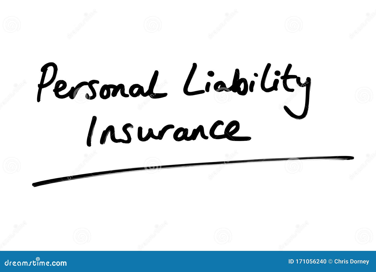 Personal Liability Insurance Stock Photo - Image of damage, allowance ...