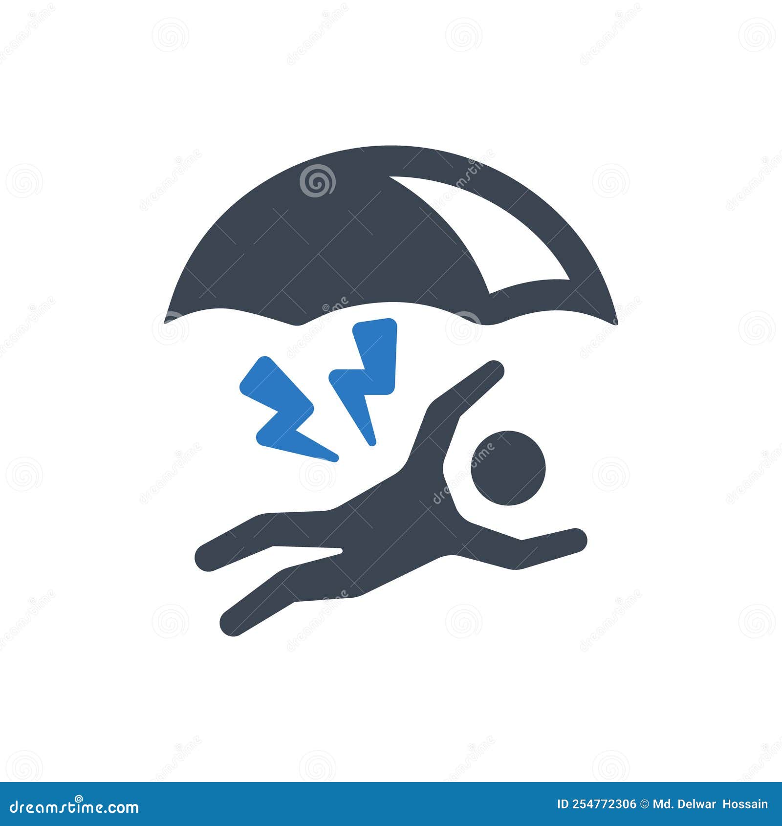 Personal Liability Insurance Icon Stock Vector - Illustration of ...