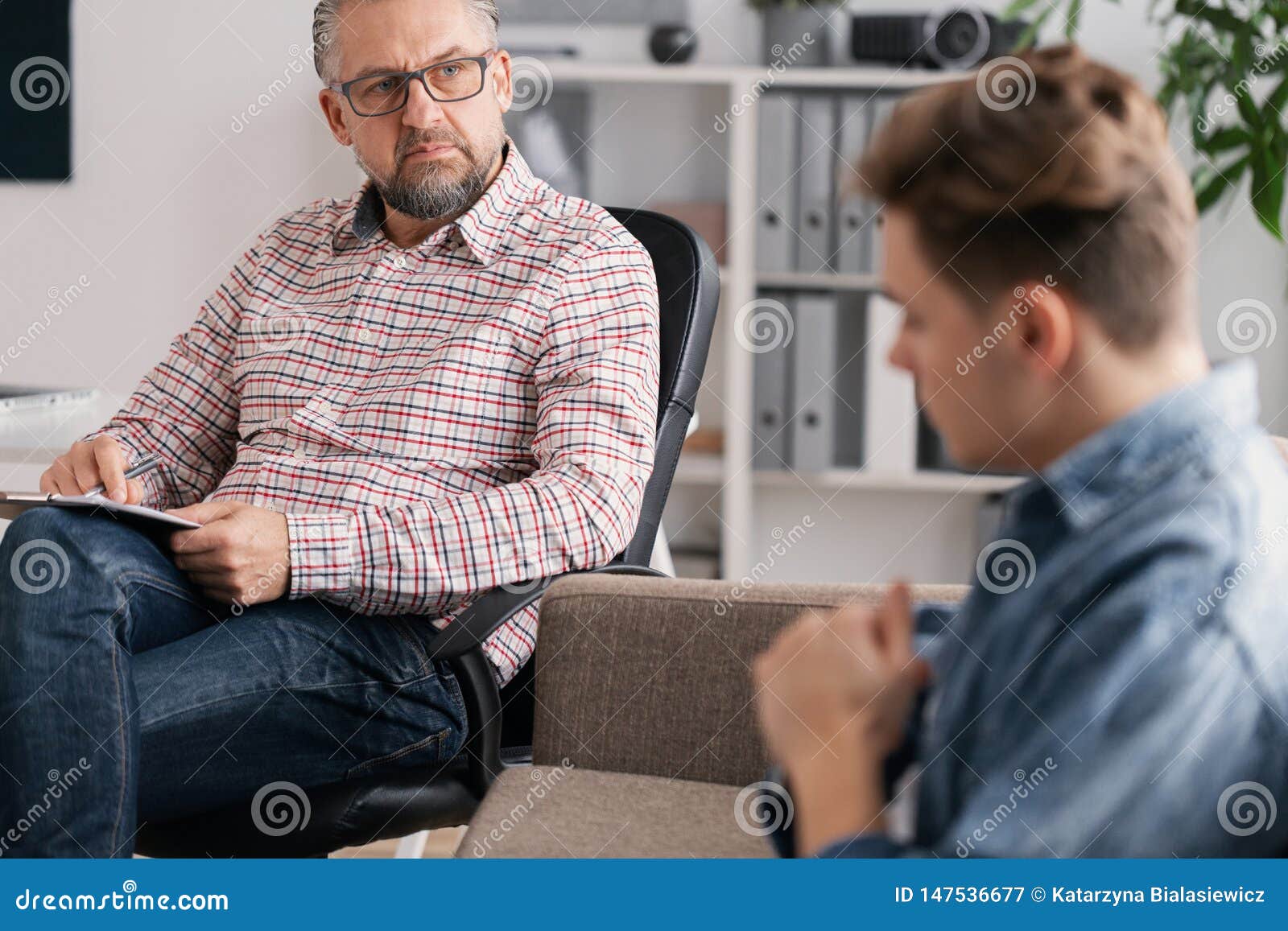 Personal Life Coach and Young Student Looking for Professional Help ...