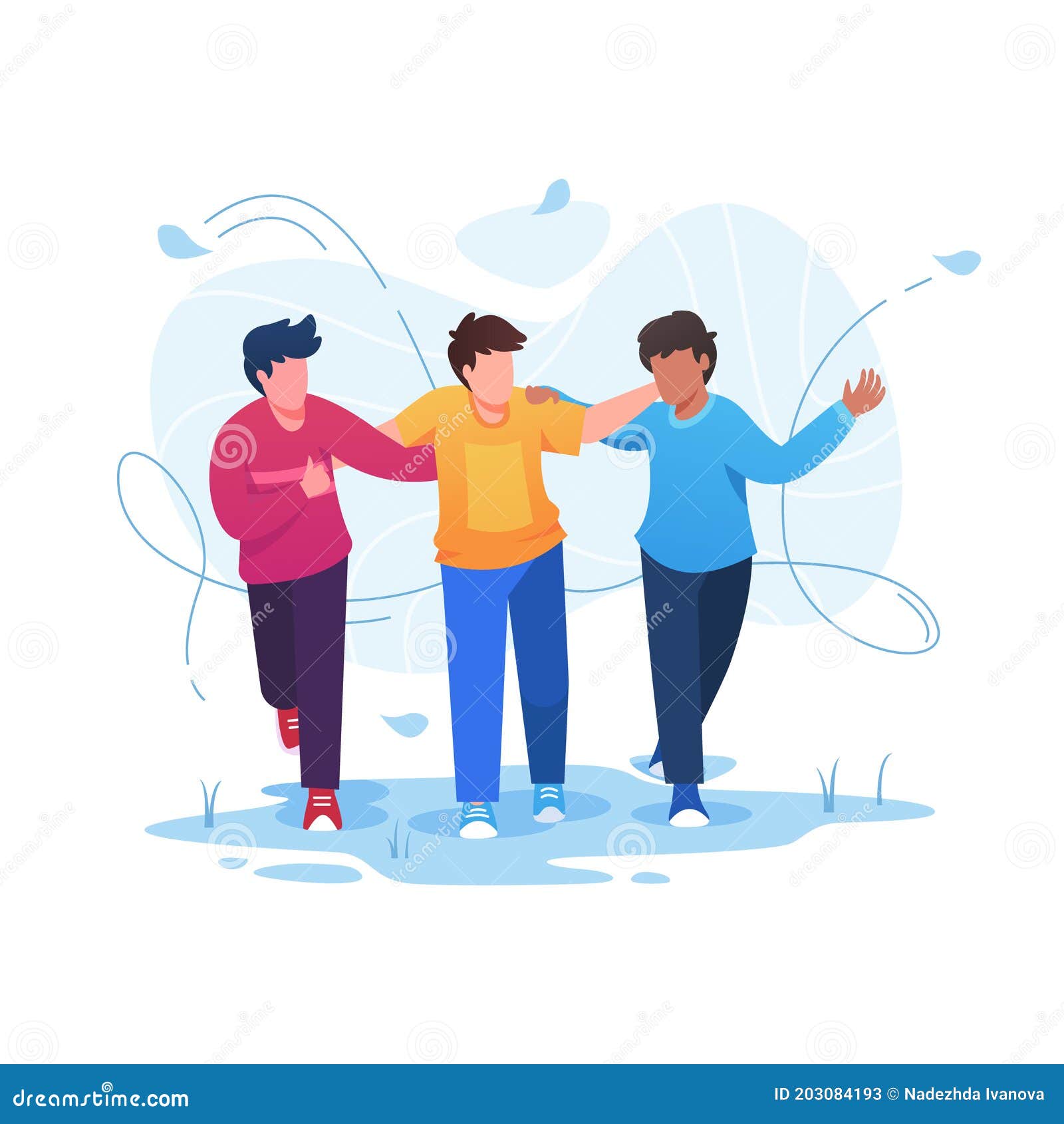 Personal Memories Concept Vector Illustration Stock Illustration ...