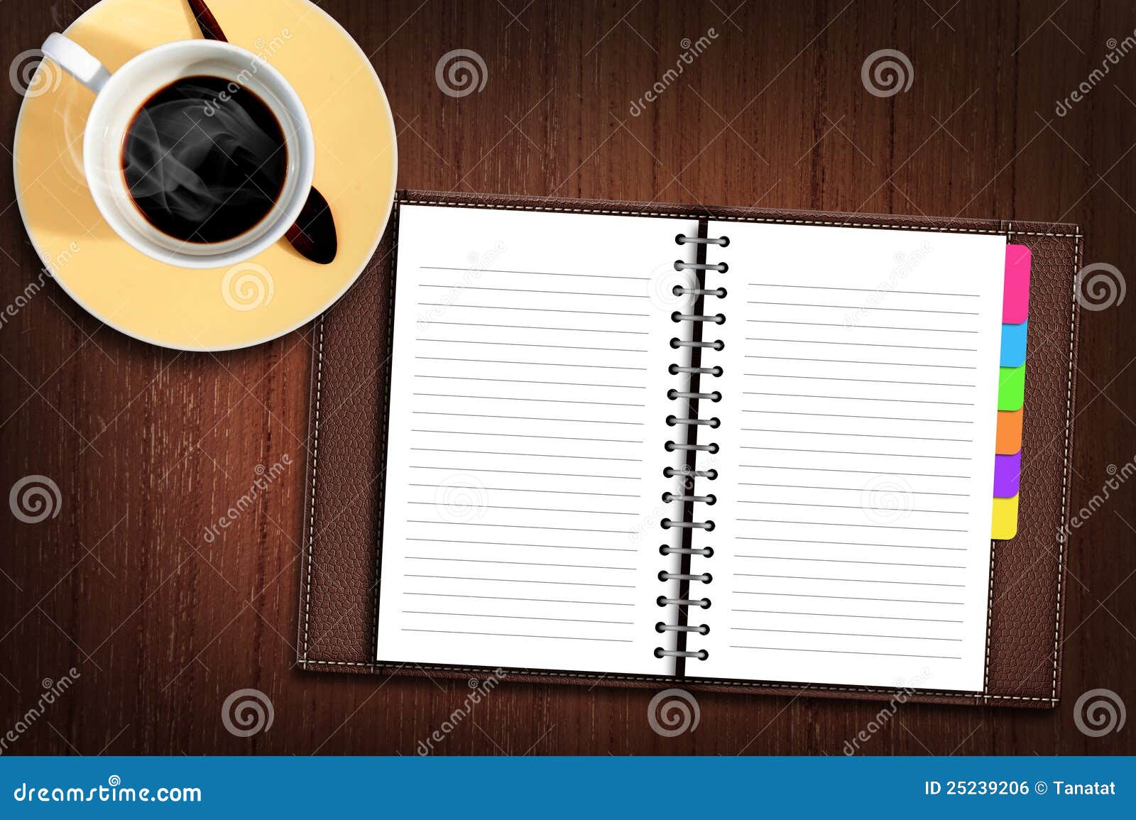 Personal Organizer And Time Management Vector Illustration Concept ...