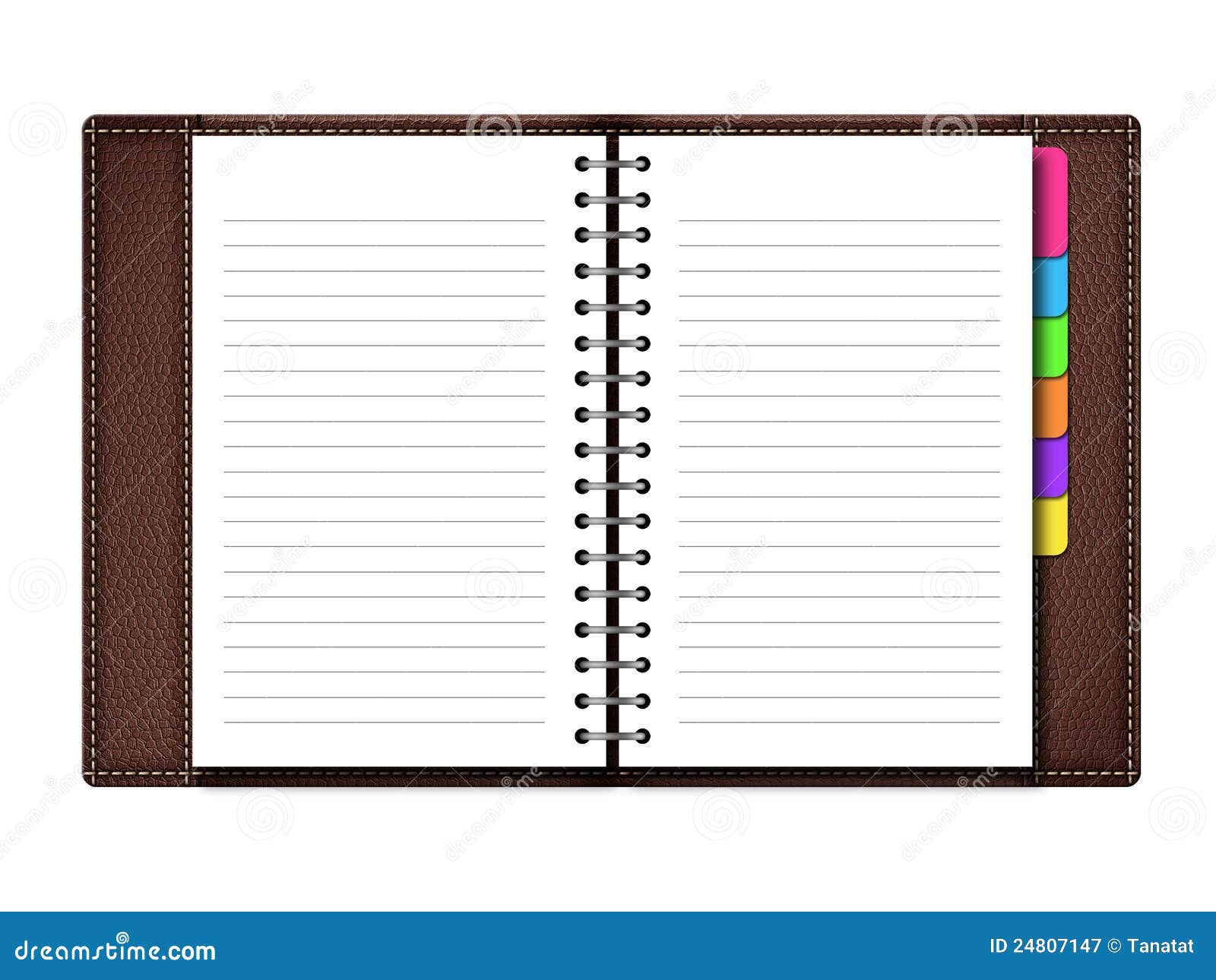 Personal Organizer And Time Management Vector Illustration Concept ...