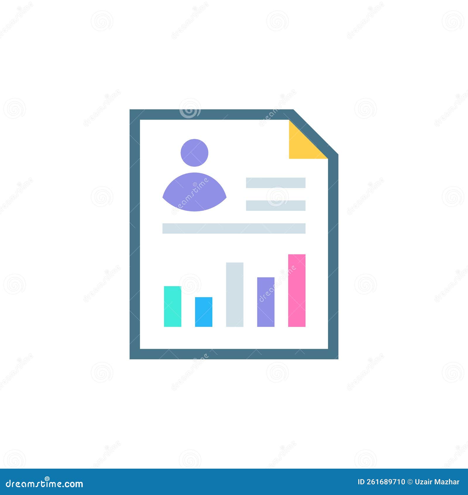 PERSONAL PERFORMANCE Icon in Vector. Logotype Stock Illustration ...