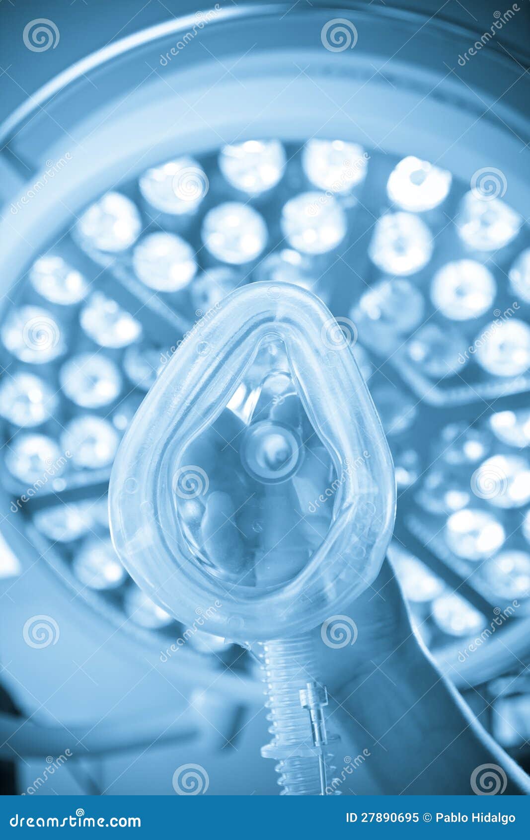 Personal Perspective of Administering Oxygen Stock Image - Image of ...