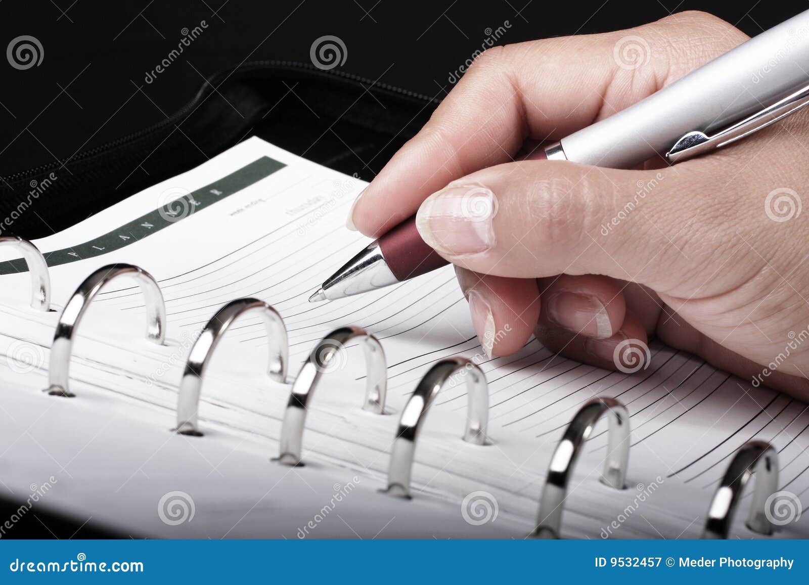 Personal Planner stock image. Image of concept, organizer - 9532457