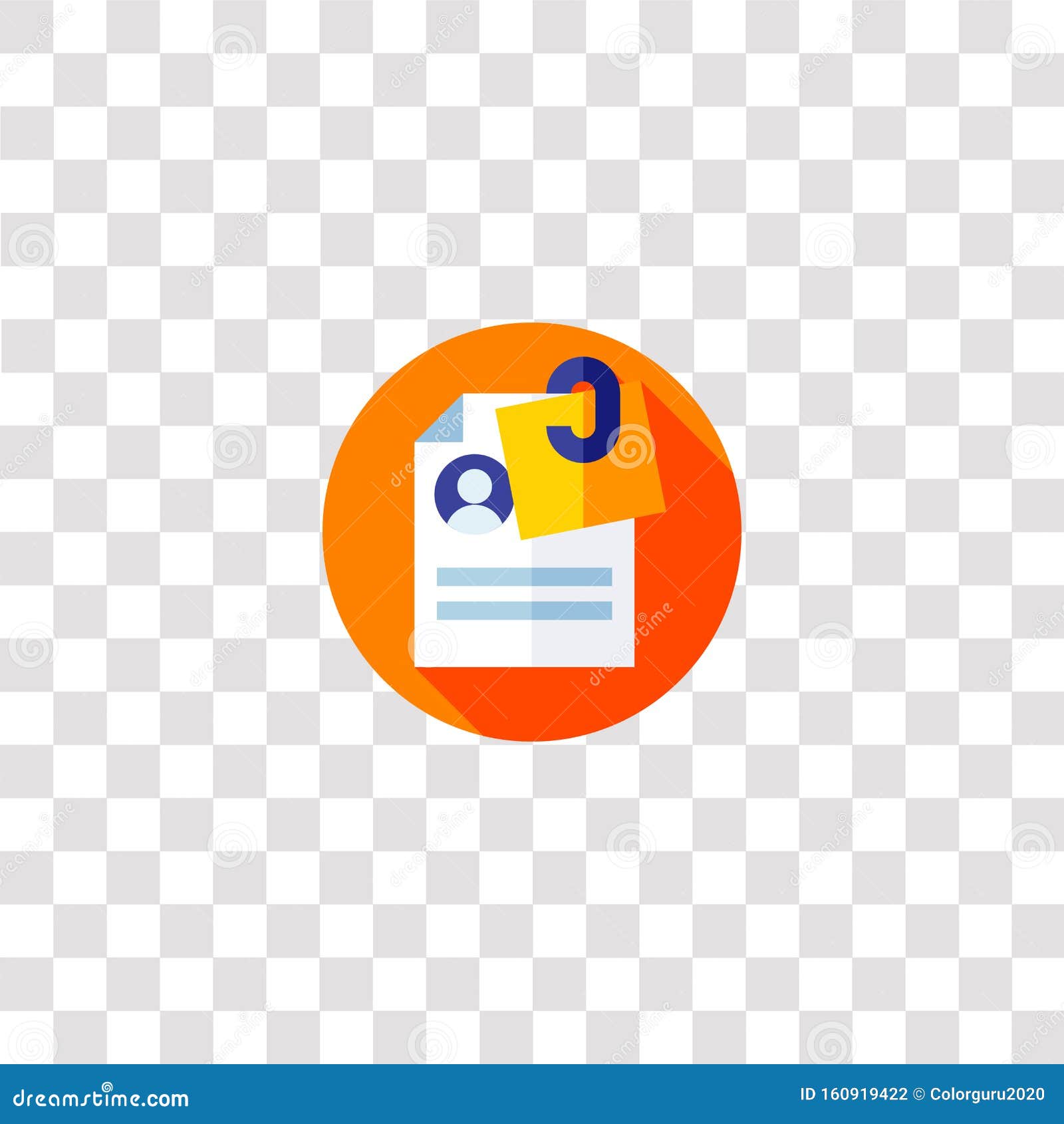 Personal Profile Icon Sign and Symbol. Personal Profile Color Icon for ...