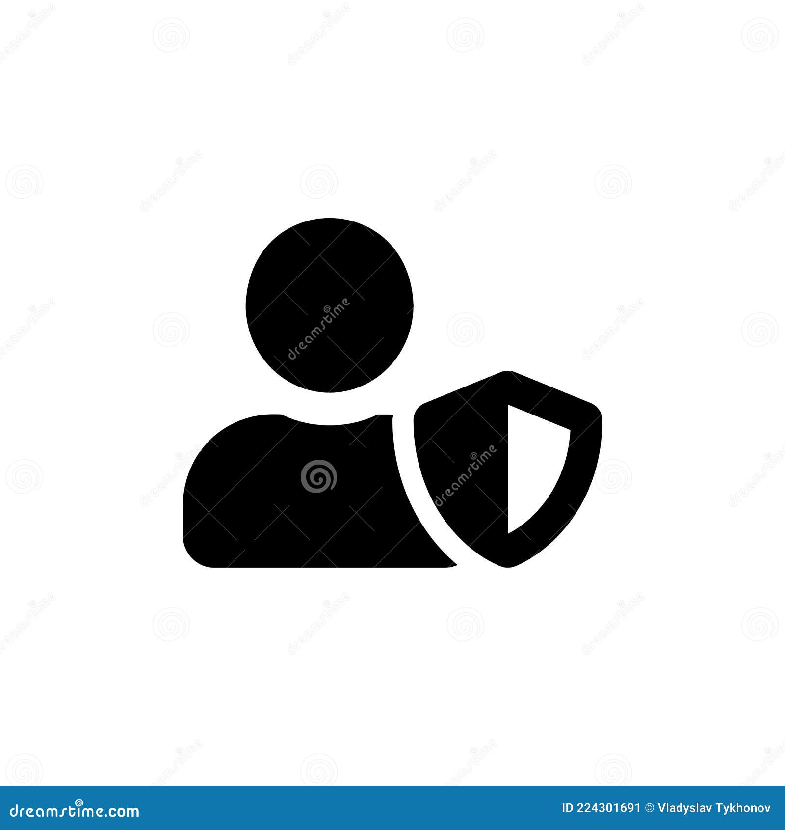 Personal Protection Icon. Internet Privacy Protection Symbol. Password ...