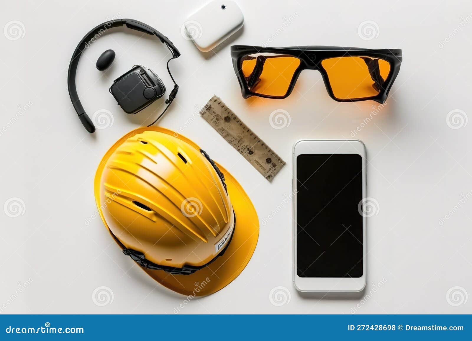 Personal Protective Equipment (PEP) For Construction Site, Generative ...