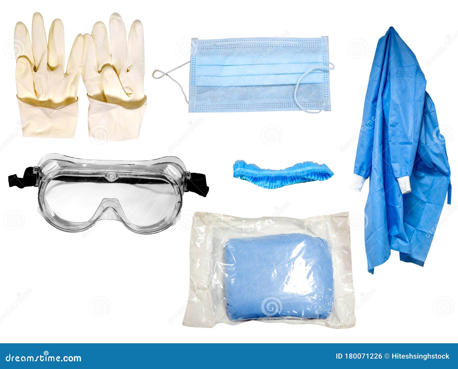 Personal Protective Equipment PPE Kit Stock Photo - Image of mask ...