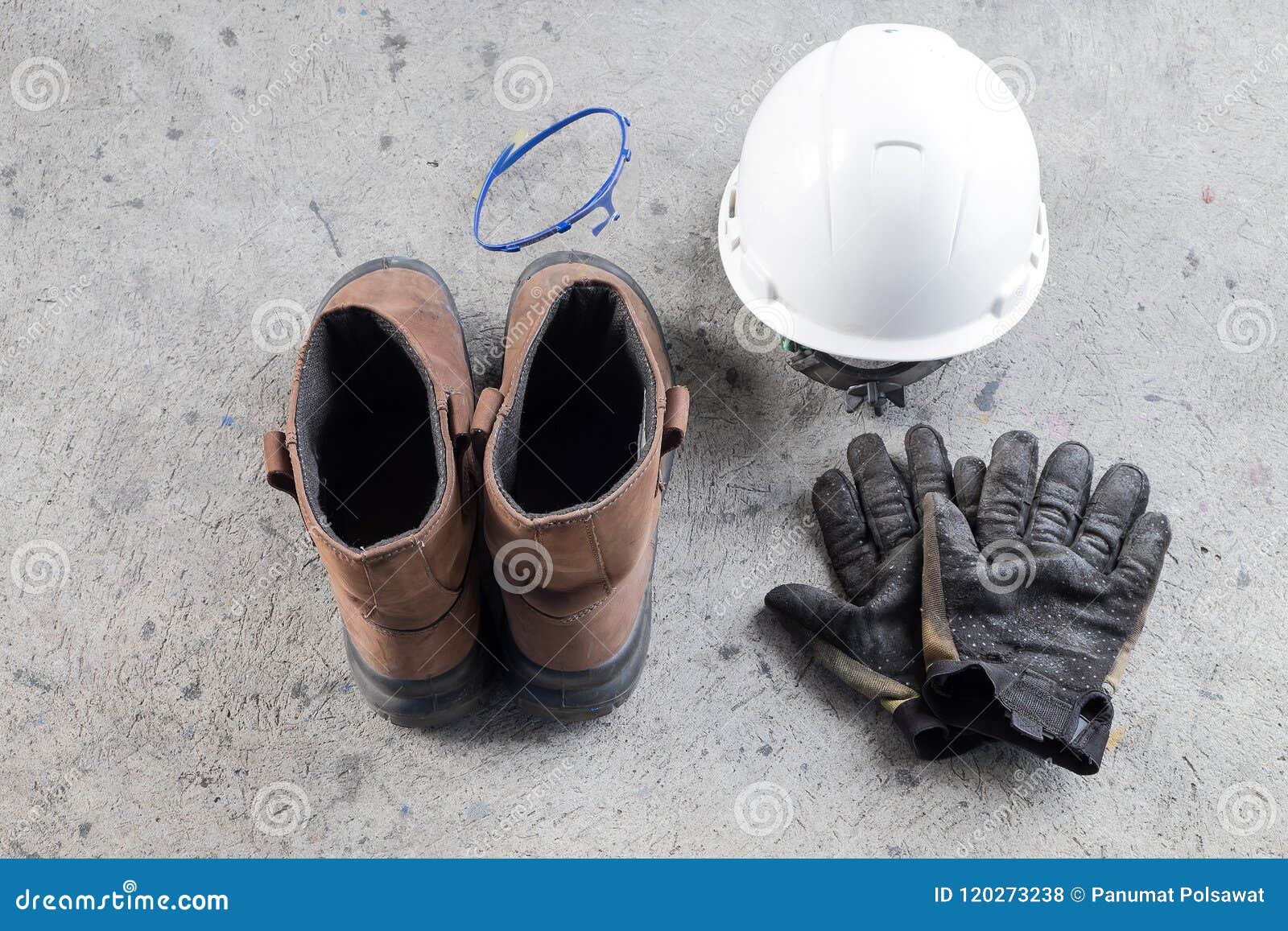 Personal Protective Equipment PPE on Whit Background Stock Photo ...