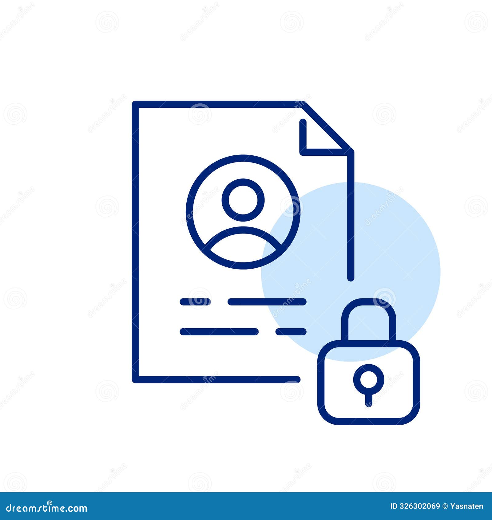 Personal Record File and Lock. Secure Data Storage. Pixel Perfect ...