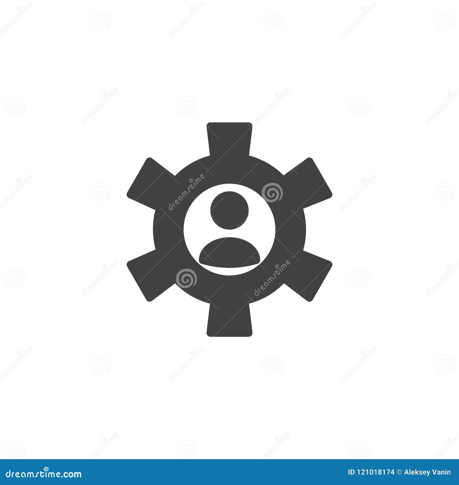 Personal Setting Vector Icon Stock Vector - Illustration of pixel ...