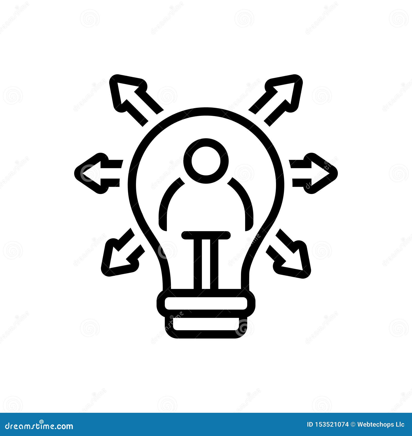 Personal Solution Icon. Monochrome Style Icon Design From Project ...