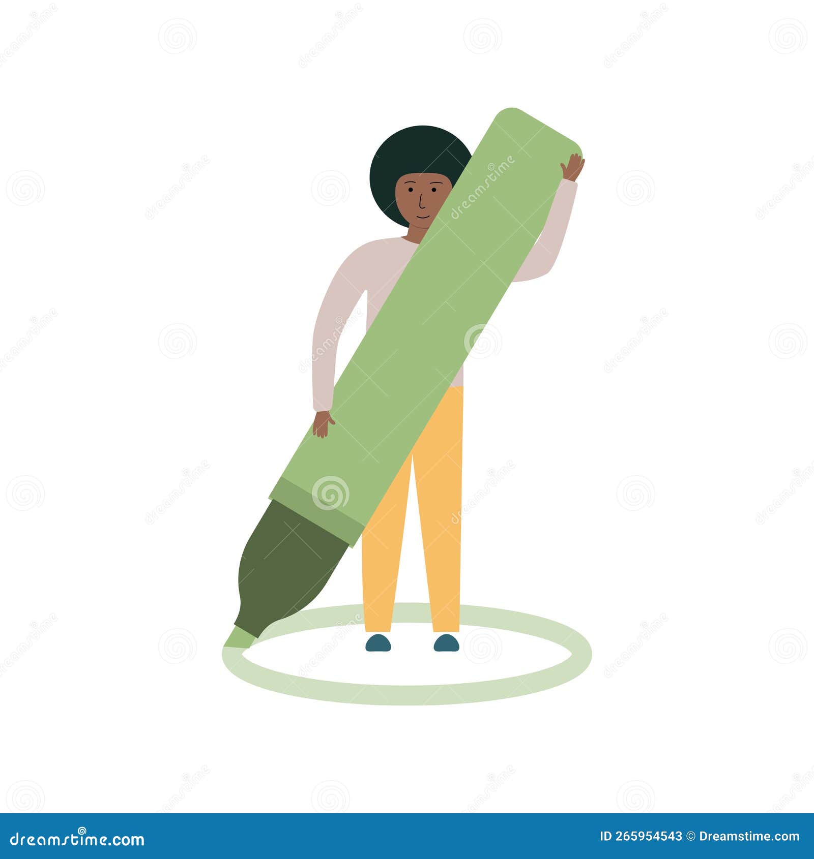 Personal Space Concept. Characters Setting, Protecting Personal ...