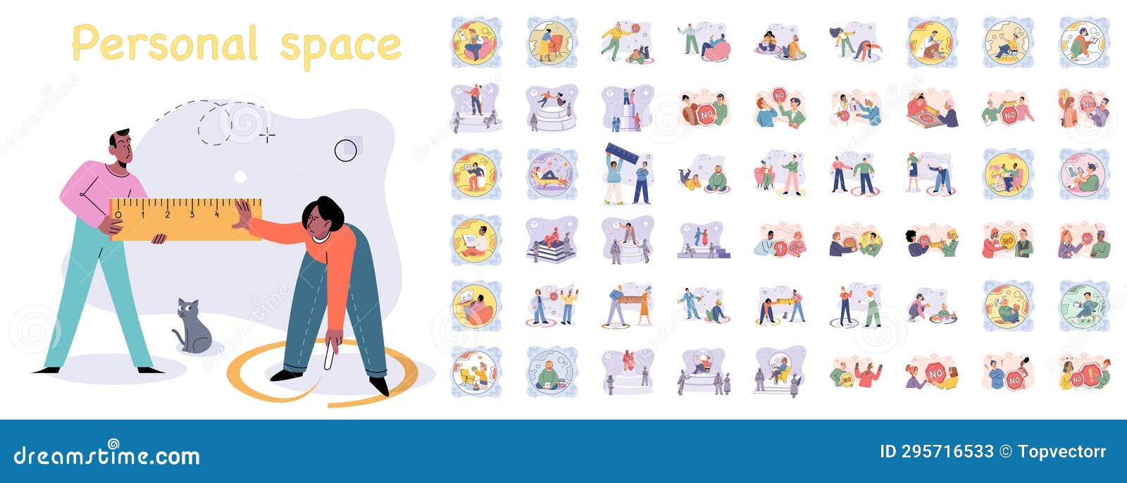 Personal Space. Everyone Needs Personal Space To Feel Comfortable and ...