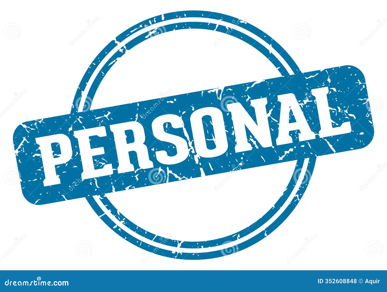 Personal stamp stock illustration. Illustration of transparent - 352608848