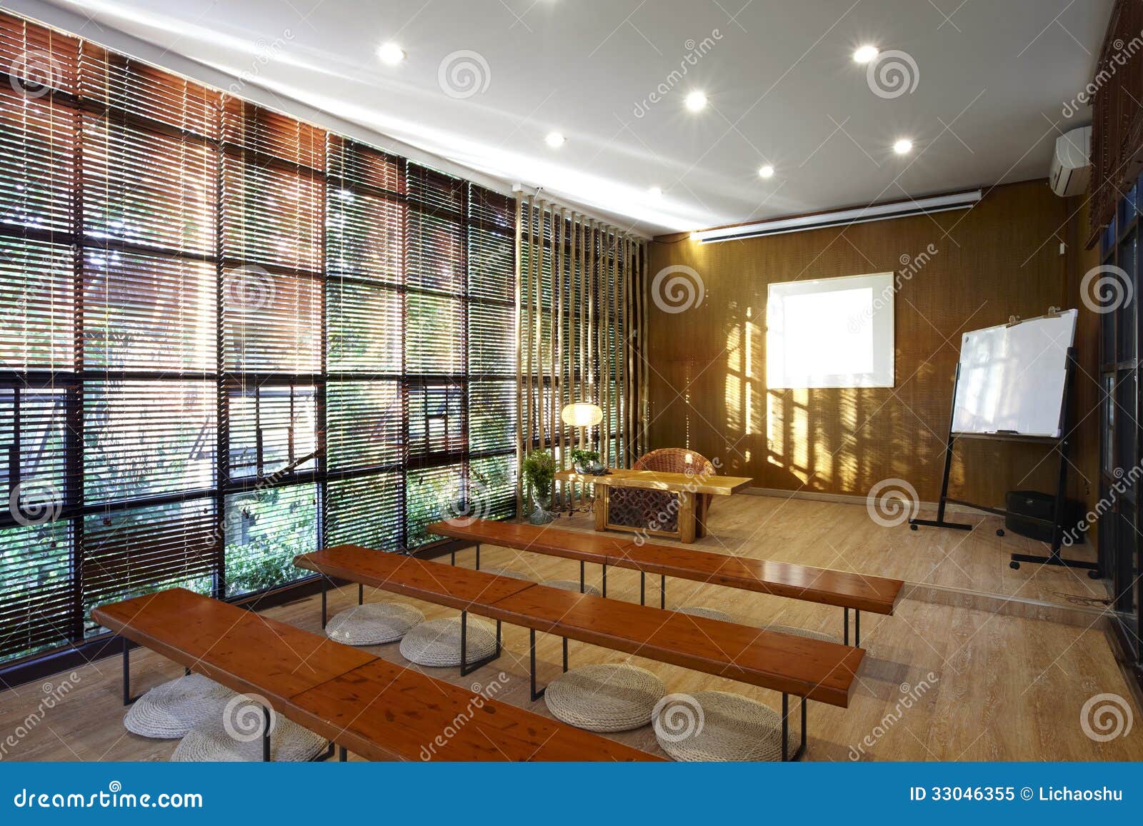 Personal studio interiors stock image. Image of blackboard - 33046355