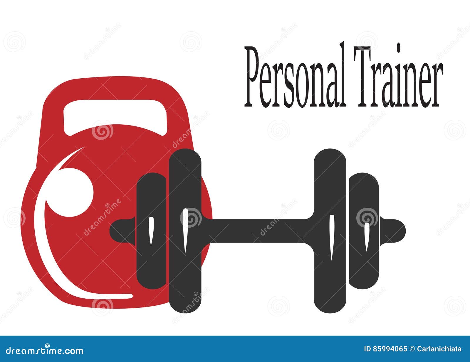 Personal Trainer In Gym. Vector Set Characters | CartoonDealer.com ...