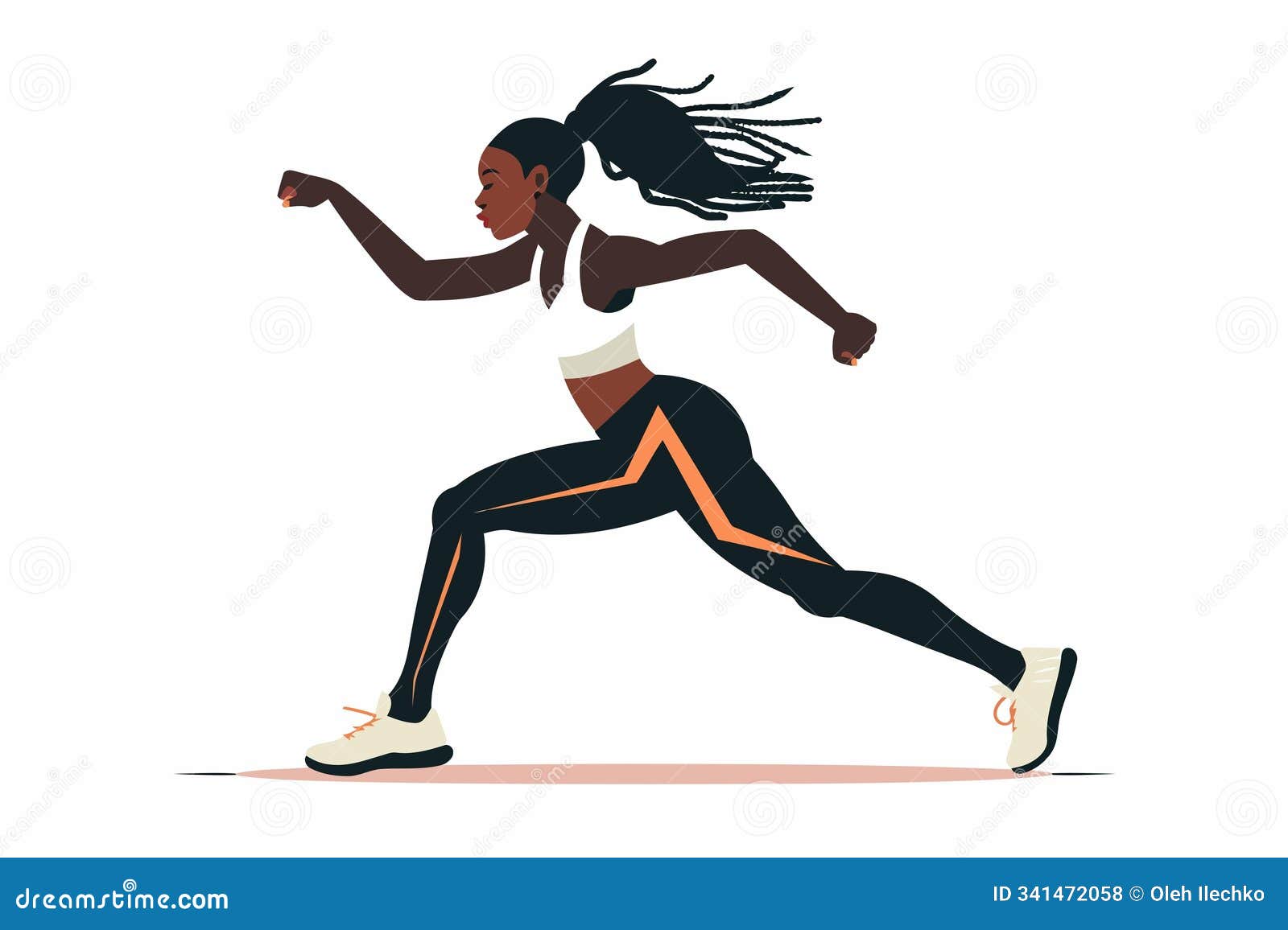 Personal trainer isolated stock vector. Illustration of health - 341472058