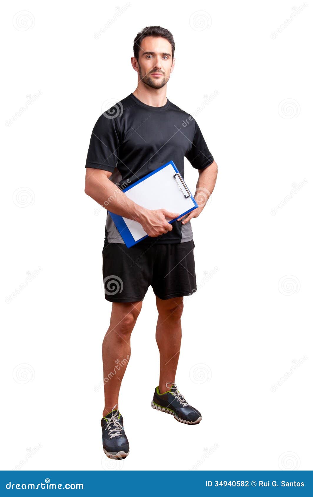 Personal Trainer stock photo. Image of health, male, professional ...