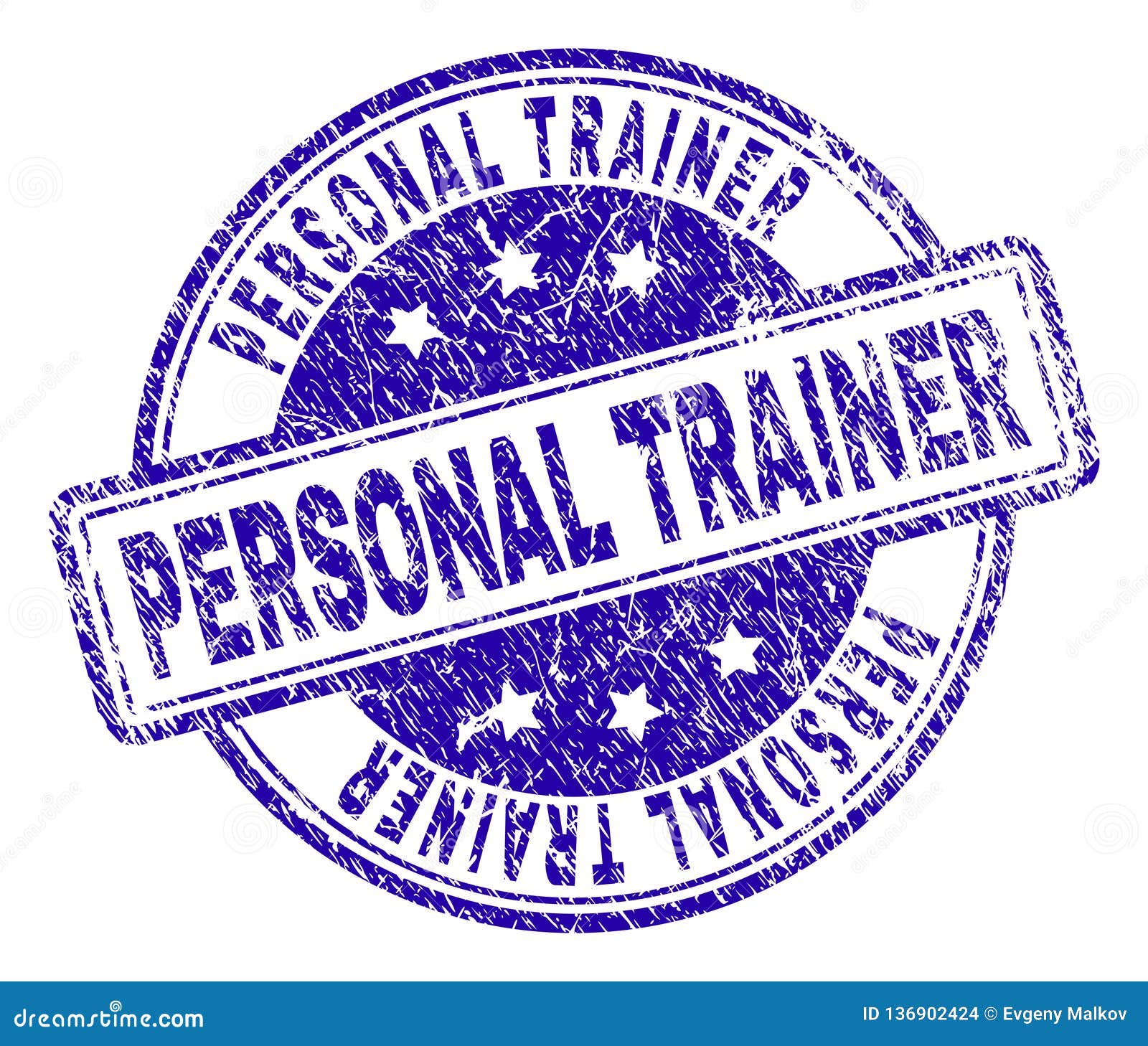 Grunge Textured PERSONAL TRAINER Stamp Seal Stock Vector - Illustration ...