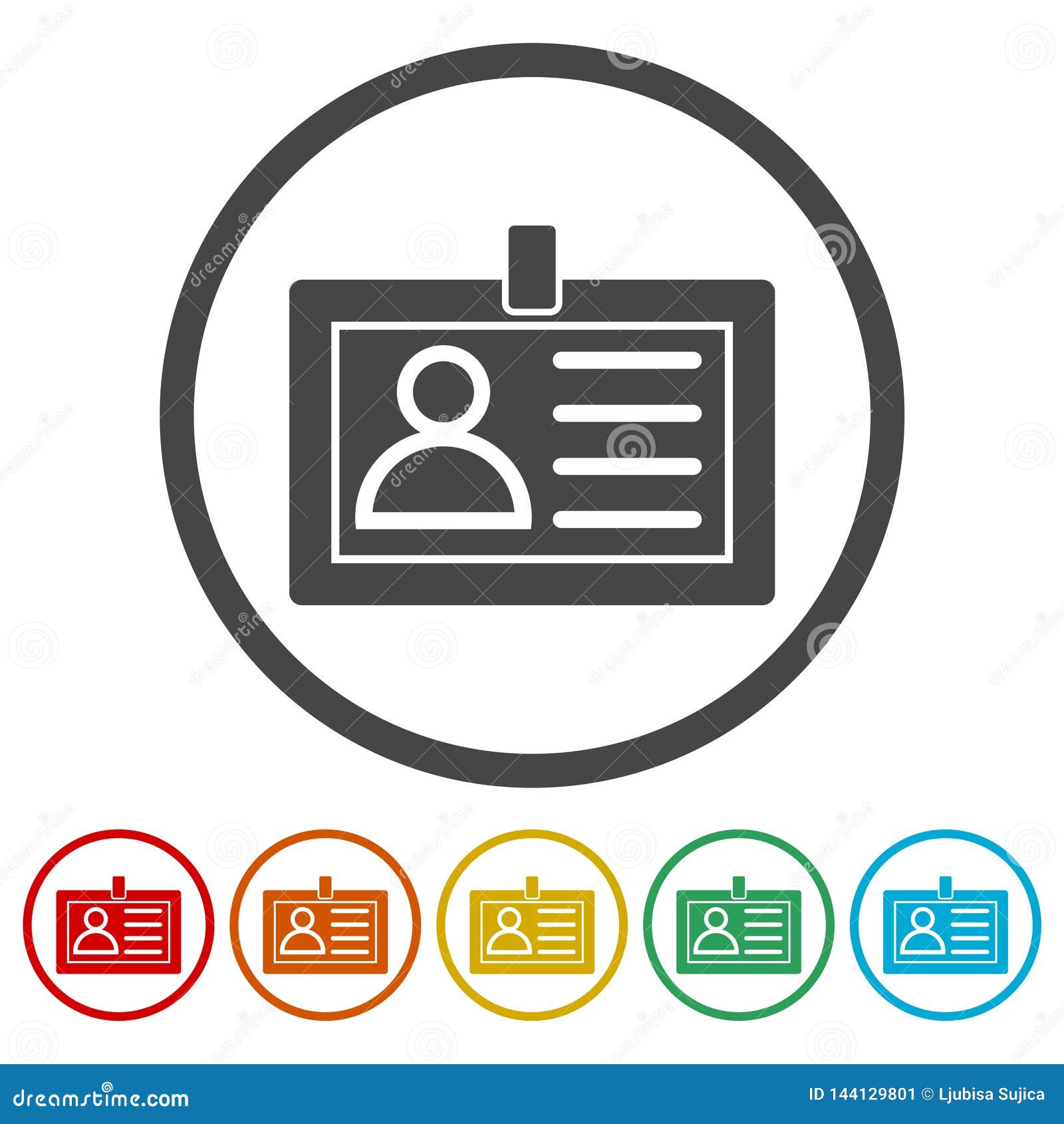 Personal vector icon stock vector. Illustration of element - 144129801