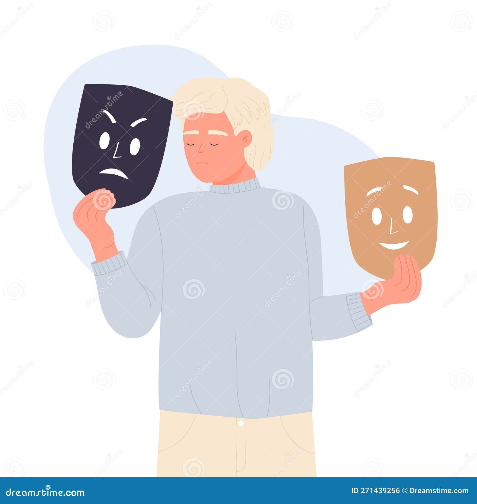 Personality Disorder Problem Stock Vector - Illustration of abnormal ...