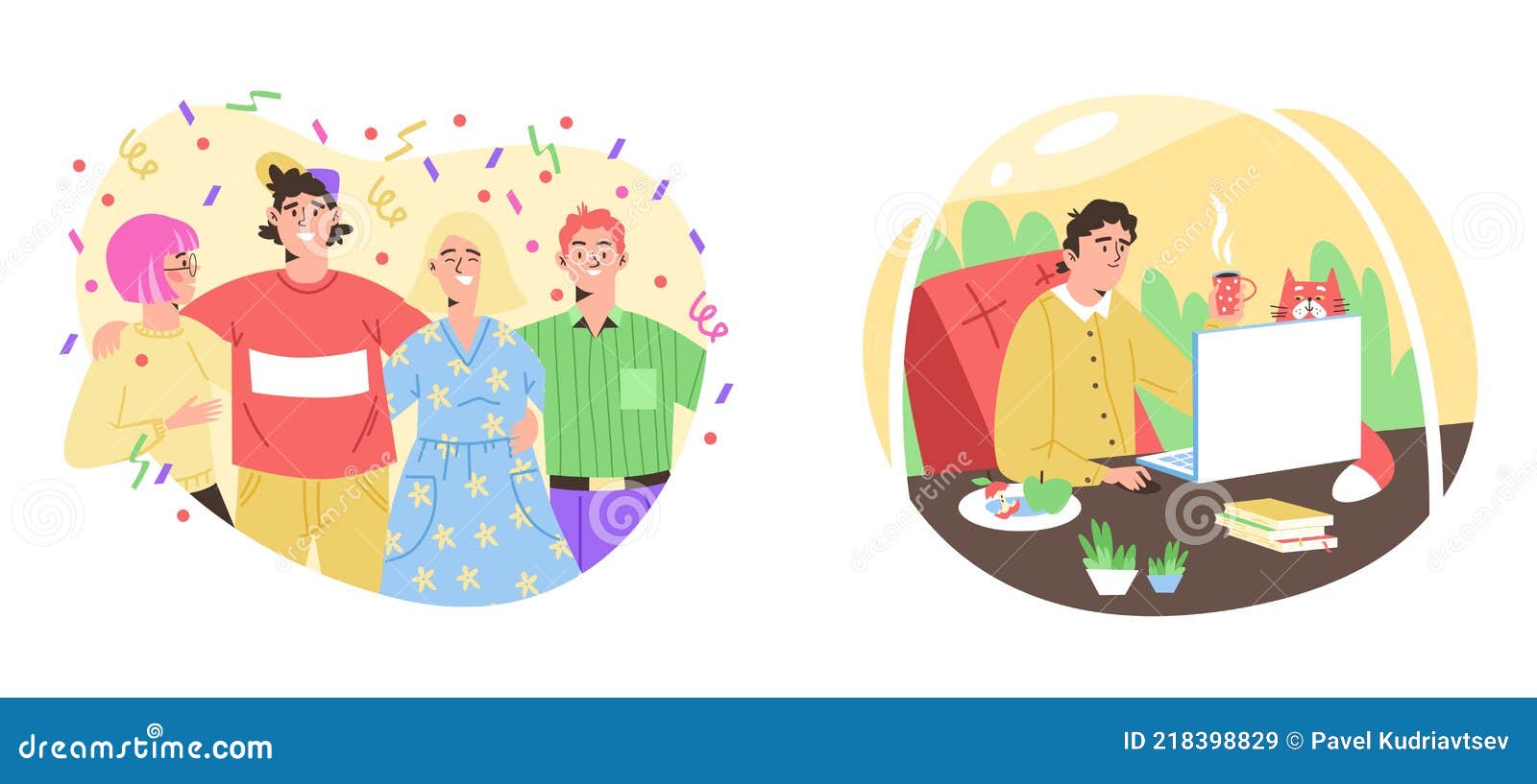 Personality and Mental Features of Extroverts and Introvert a Vector ...