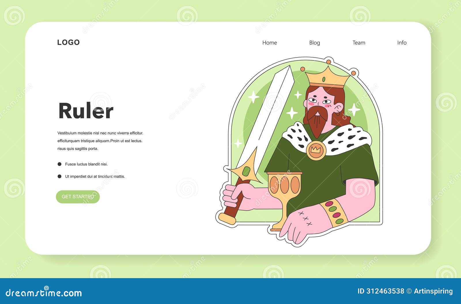 Personality Psychological Archetype. Character Characteristics. Vector ...