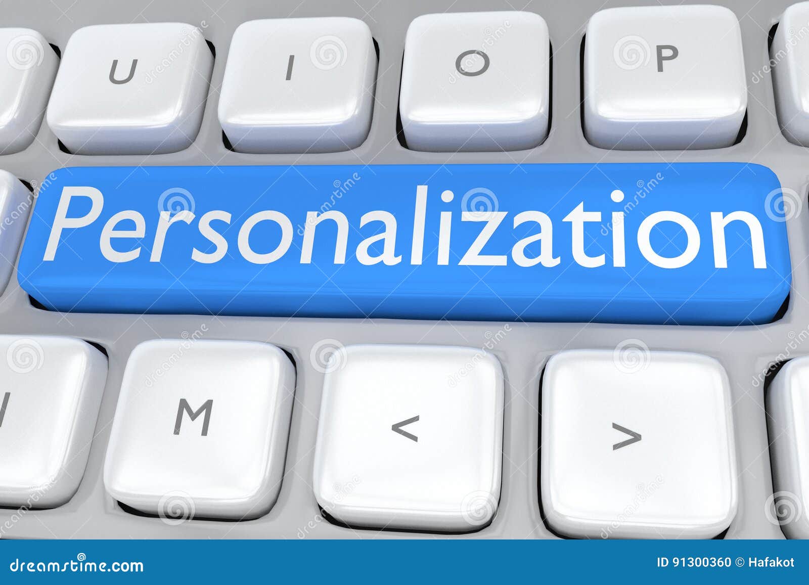 Personalization - Communication Concept Stock Illustration ...