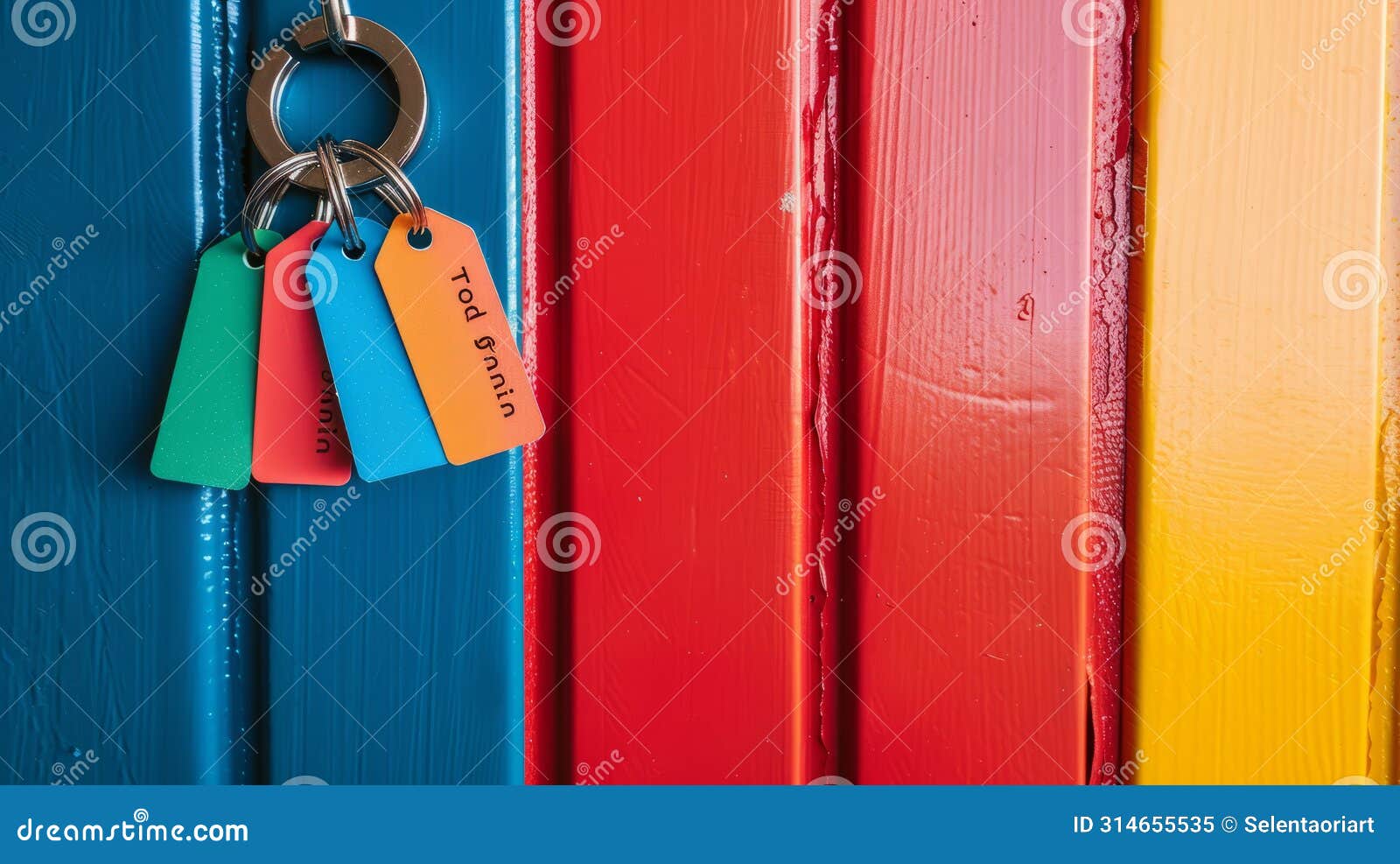 Personalized Key Tags for Students and Staff Stock Illustration ...