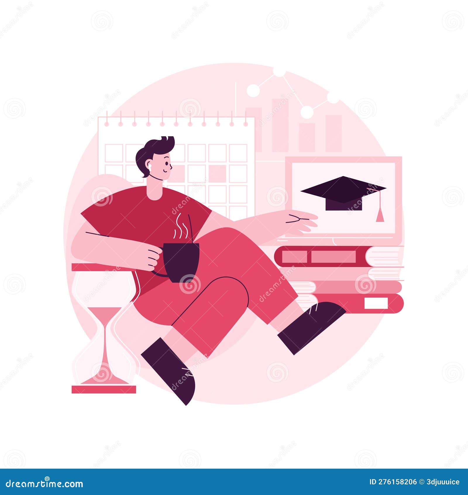 Personalized Learning Abstract Concept Vector Illustration. Stock ...