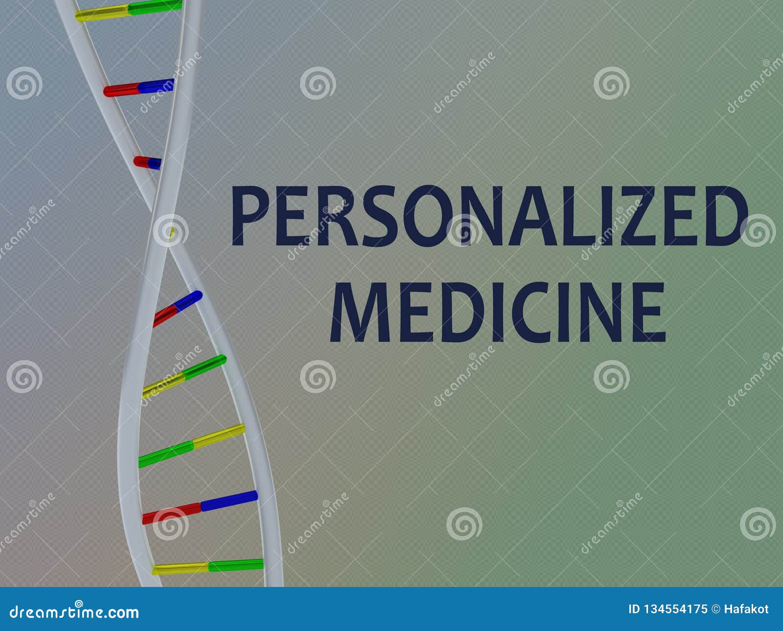 PERSONALIZED MEDICINE Concept Stock Illustration - Illustration of ...