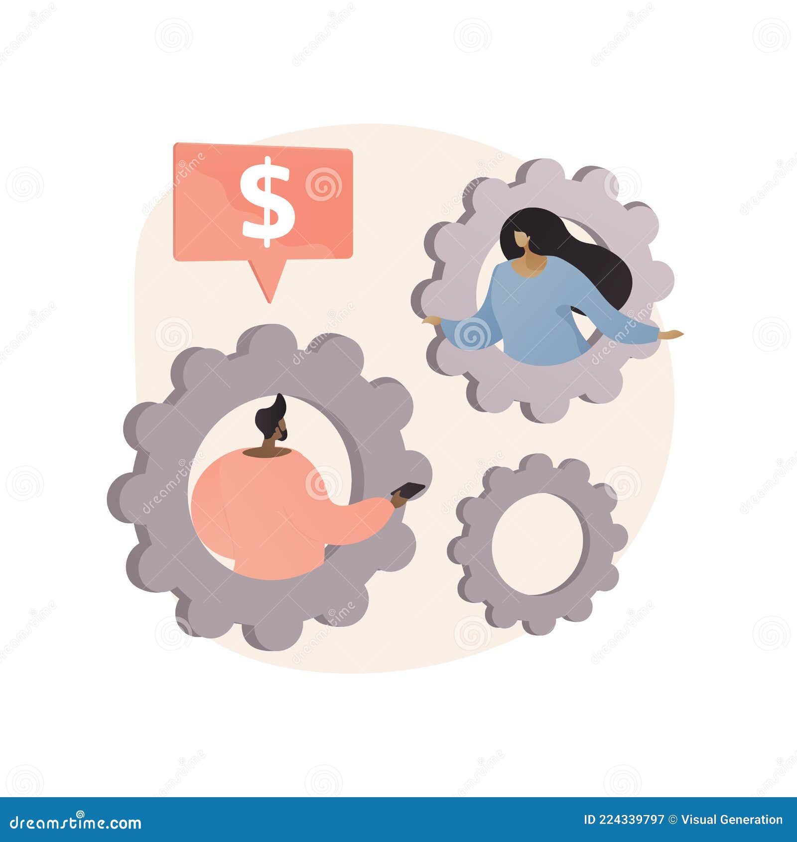 Personalized Selling Abstract Concept Vector Illustration. Stock Vector ...