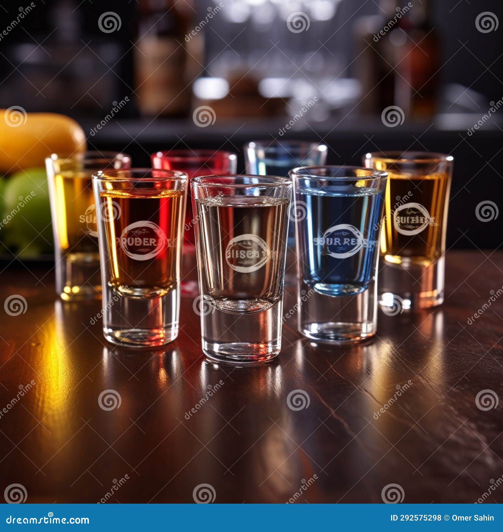 Personalized Sips: Engraved Shot Glasses Stock Photo - Image of ...