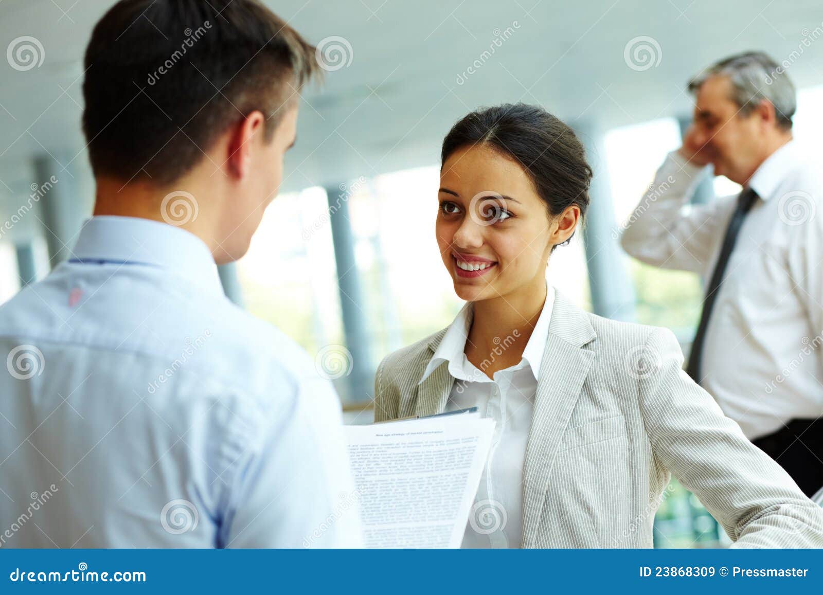 Personas de trabajo imagen de archivo. Imagen de hermoso - 23868309