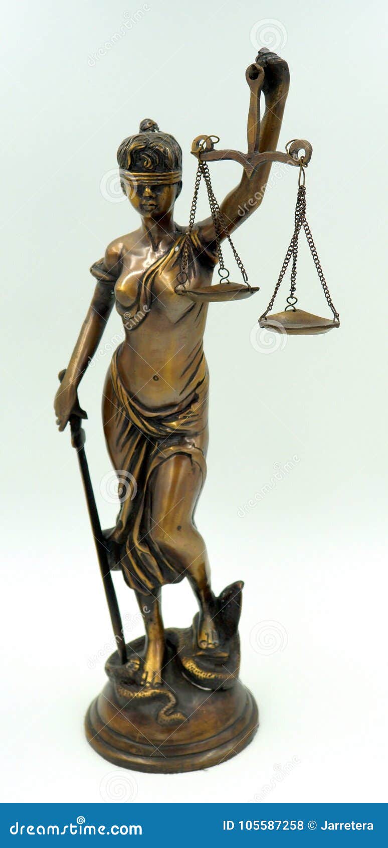 Personification of Lady Justice Stock Photo - Image of personification ...