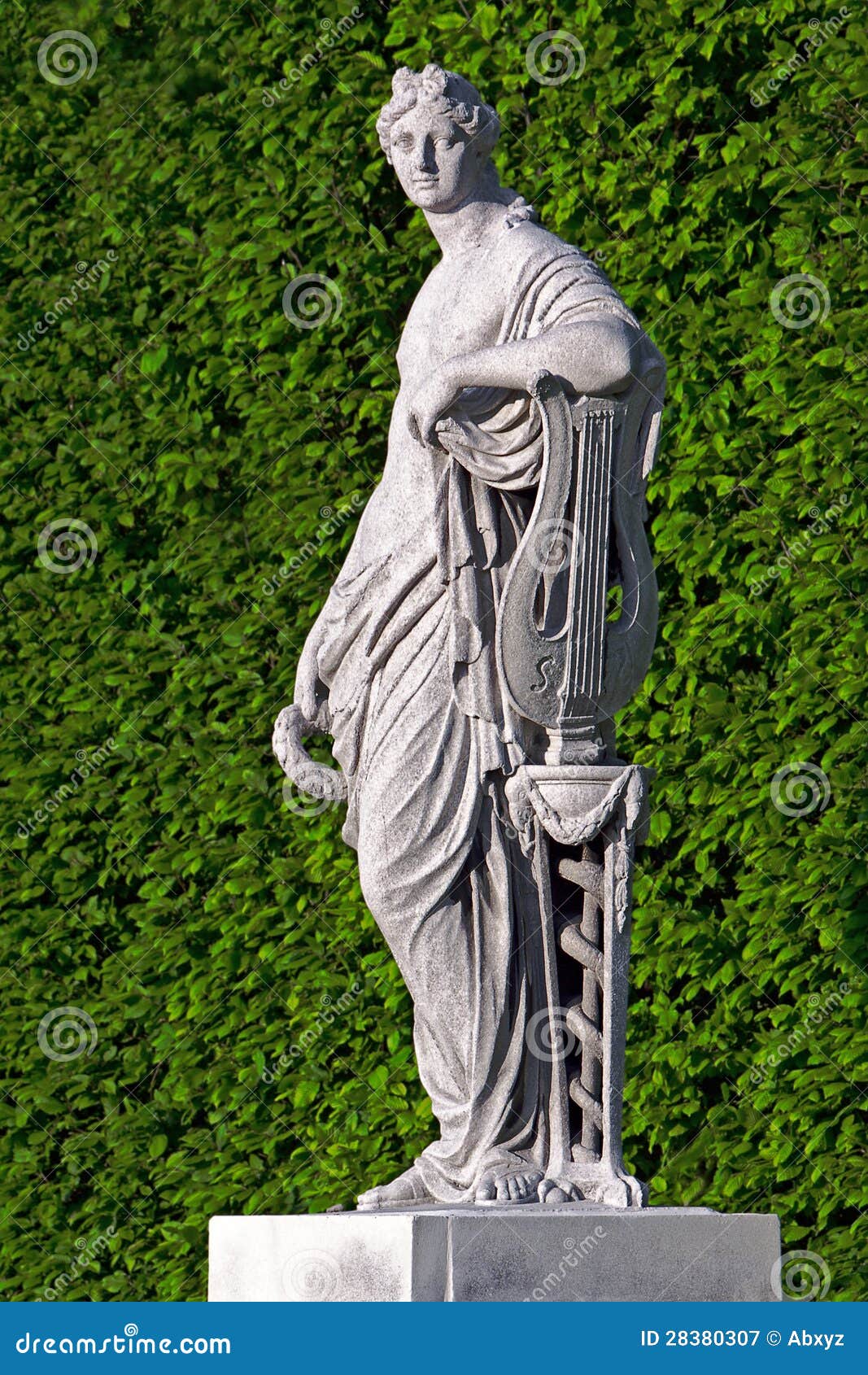 Personification of music editorial photography. Image of european ...