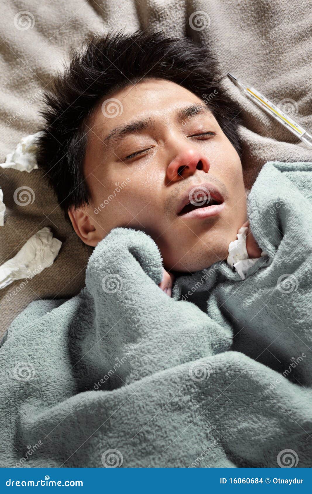 Personne malade photo stock. Image du pagaille, simple - 16060684