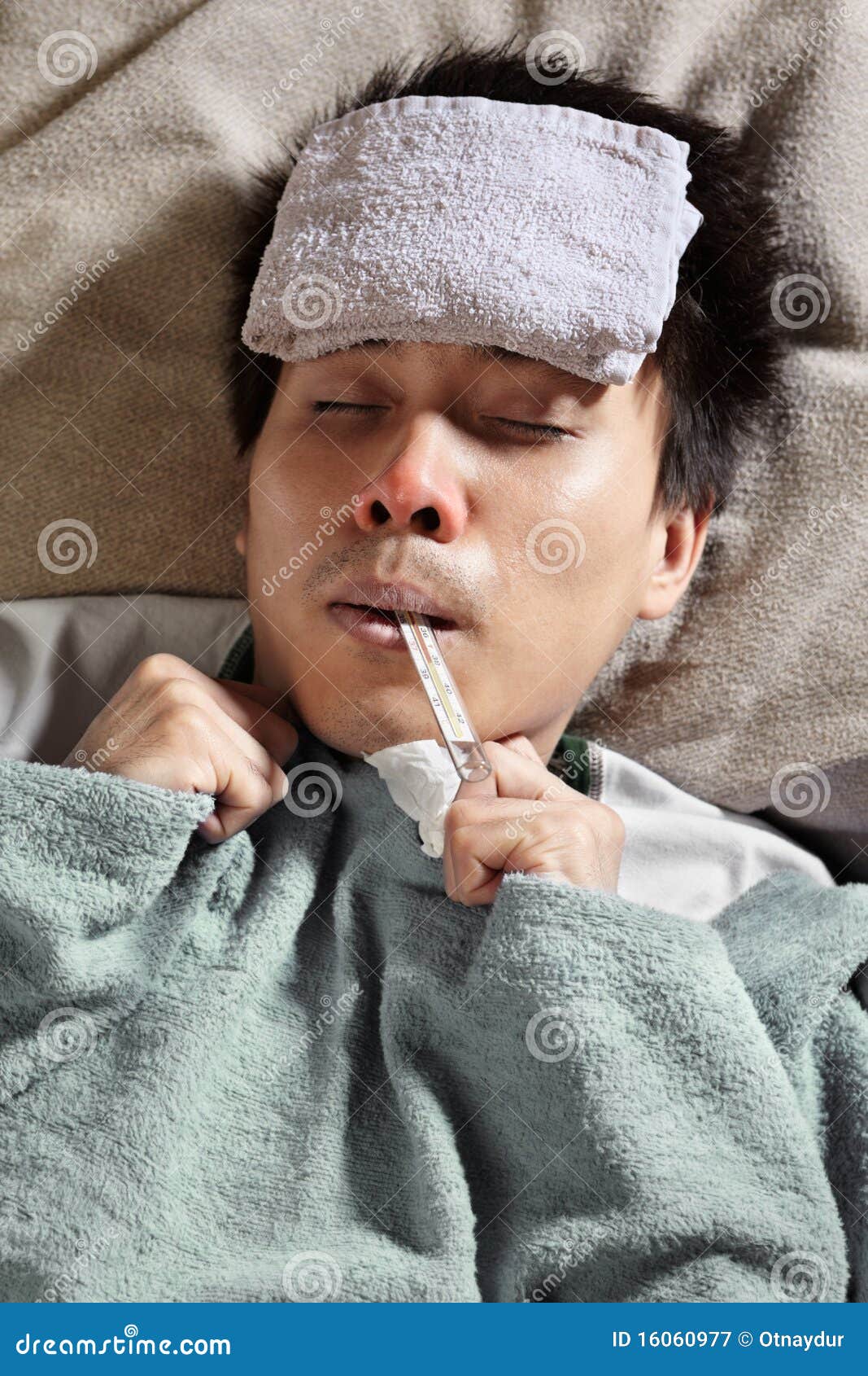 Personne malade image stock. Image du visage, maladie - 16060977