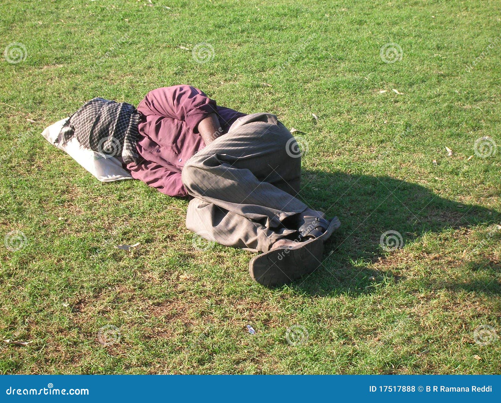 Personne Sans Foyer Indienne Photo stock éditorial - Image du fuselage ...